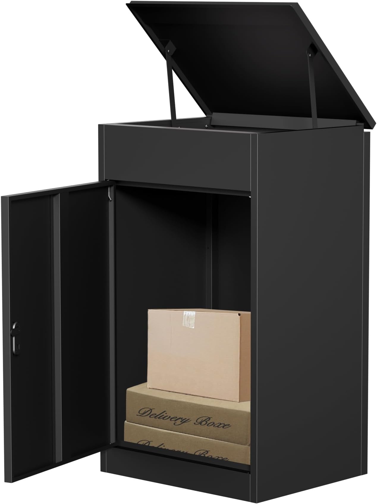 Amazon.com: Cosco BoxGuard Outdoor Storage Box, Large Lockable Package ...