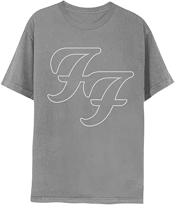 Amazon.com: Foo Fighters Unisex-Adult Official Merch Circle Logo Tee ...