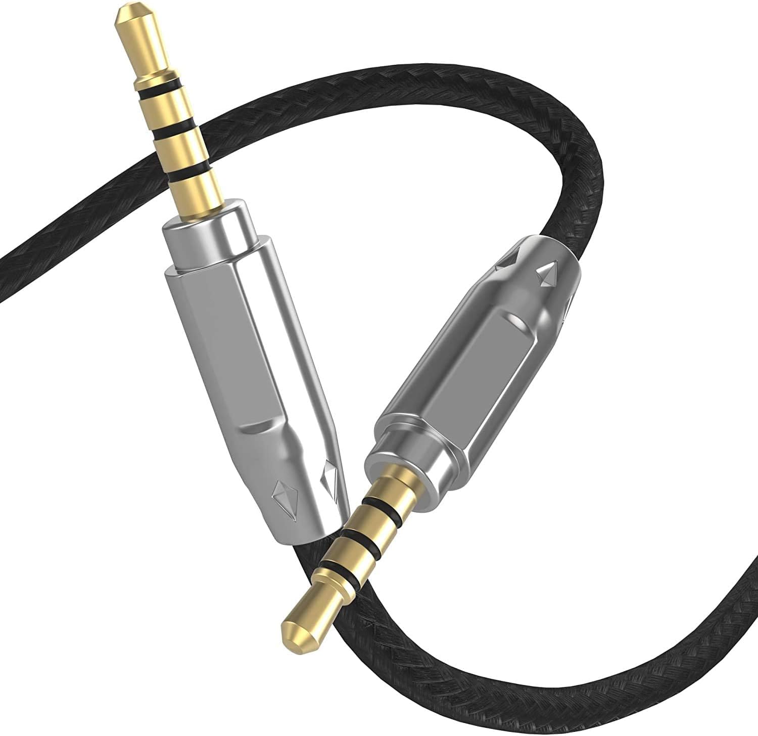 Amazon.com: 3.5mm AUX Cord Audio Cable, Gold Plated TRRS 4-Conductor ...