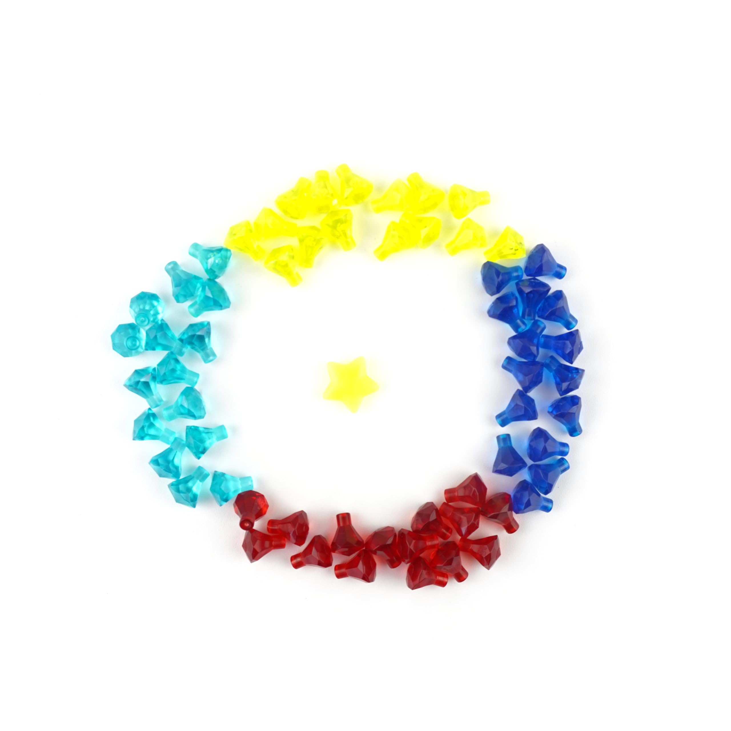 LEGO Diamonds (Pack of 60), Assorted Colors, Includes Star in Colour ...