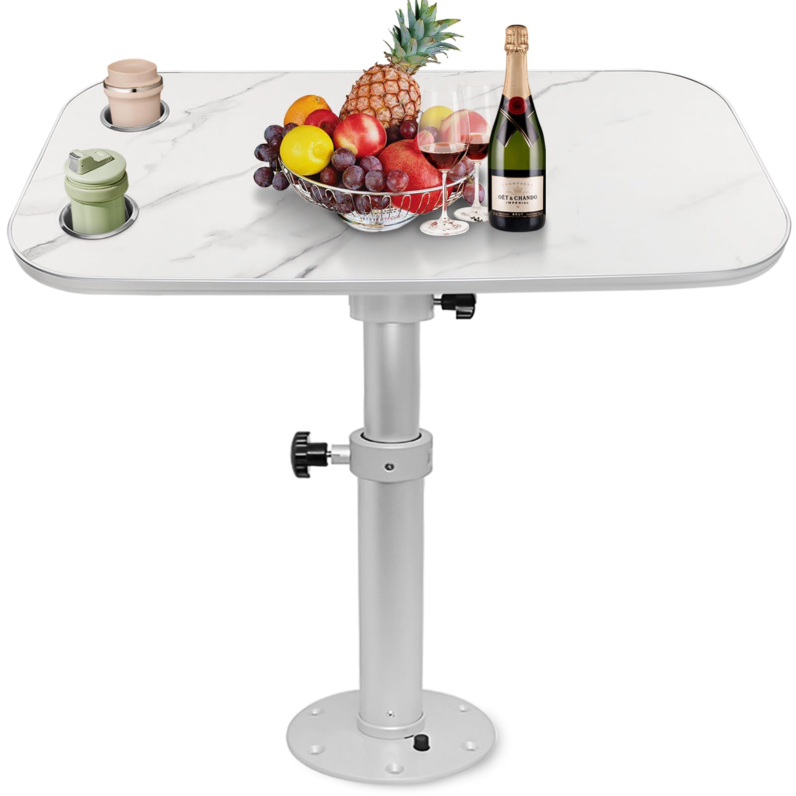 Amazon.com: HWHongRV Removable Boat Table 34X18 inch & Boat Table ...