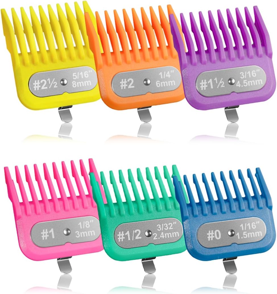 Amazon.com: Extra Long Clipper Guards Set fit for Andis Master, Oster ...