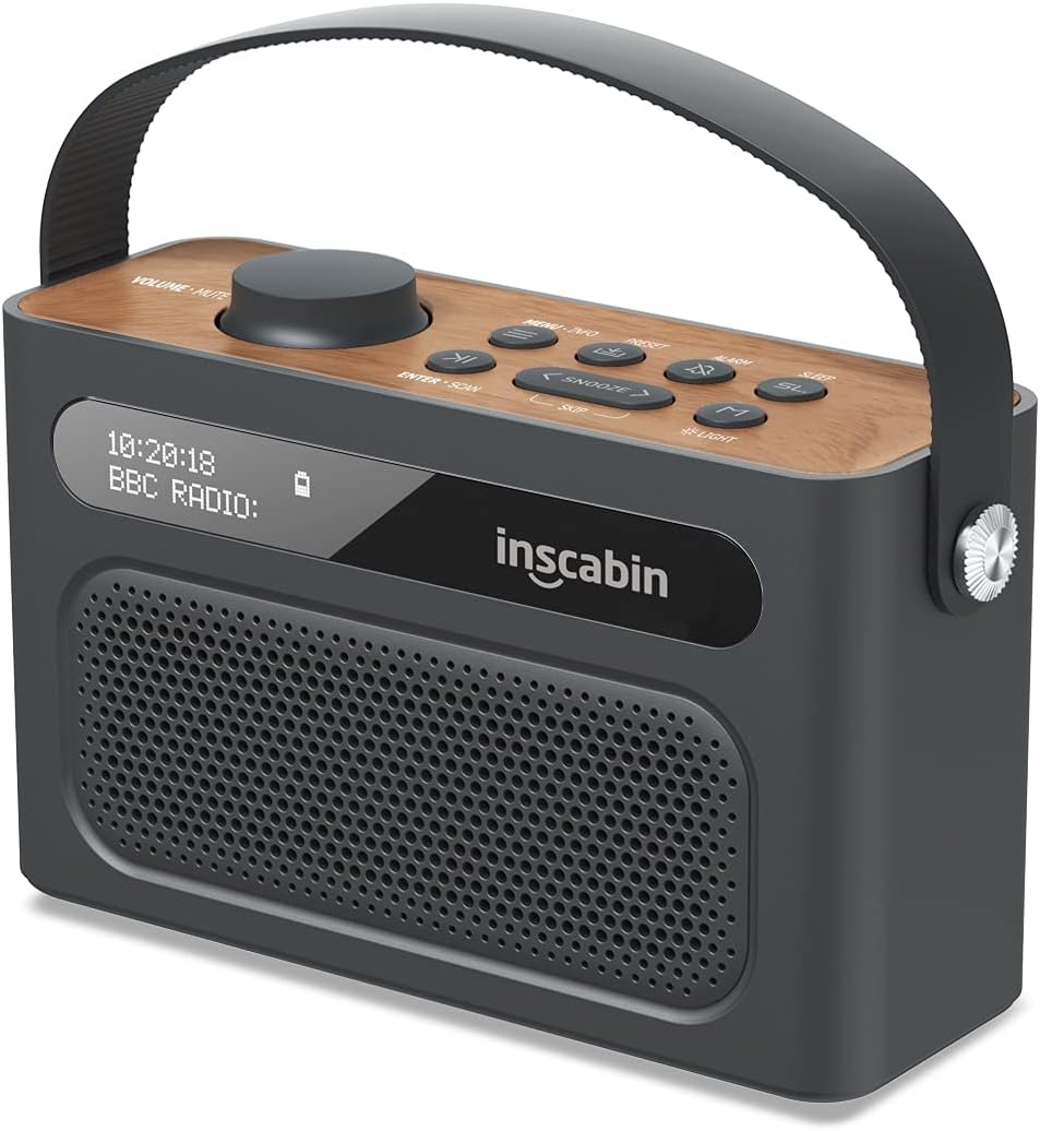 August MB225 Radio Portatile con DAB+/DAB/FM RDS 40 Presets Radio ...