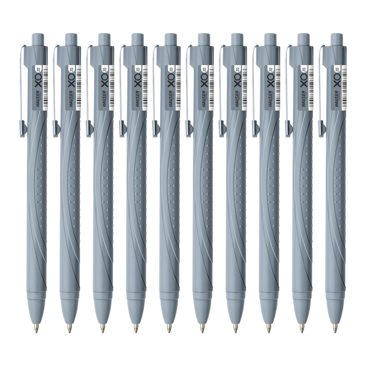 Hauser XO 20 0.7 mm Retractable Ball Pen Box Pack | Comfortable Grip ...