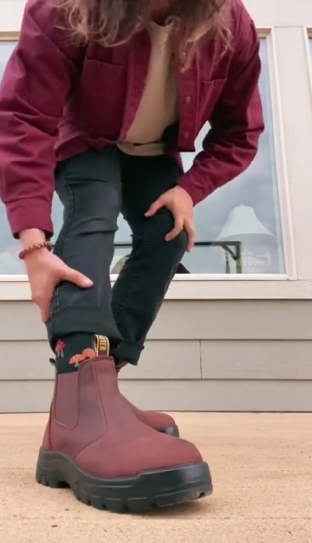 Watch ROCKROOSTER Chelsea Work Boots AK224 on Amazon Live