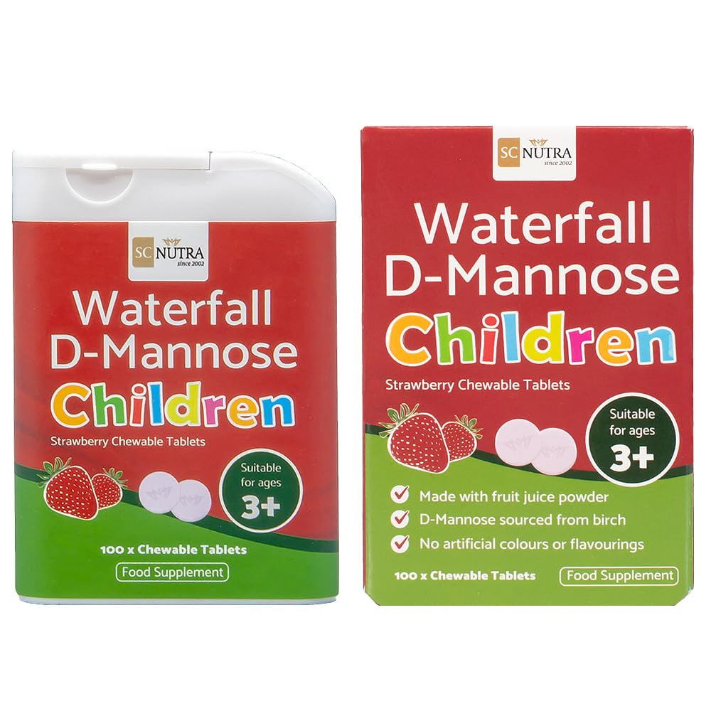 Amazon.com: Waterfall D-Mannose Children Melt in the Mouth Tablets with ...