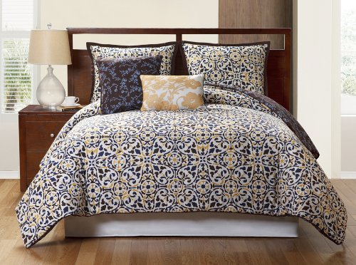 Victoria Classics Sahara Comforter Set, 5-Piece, King : Amazon.in