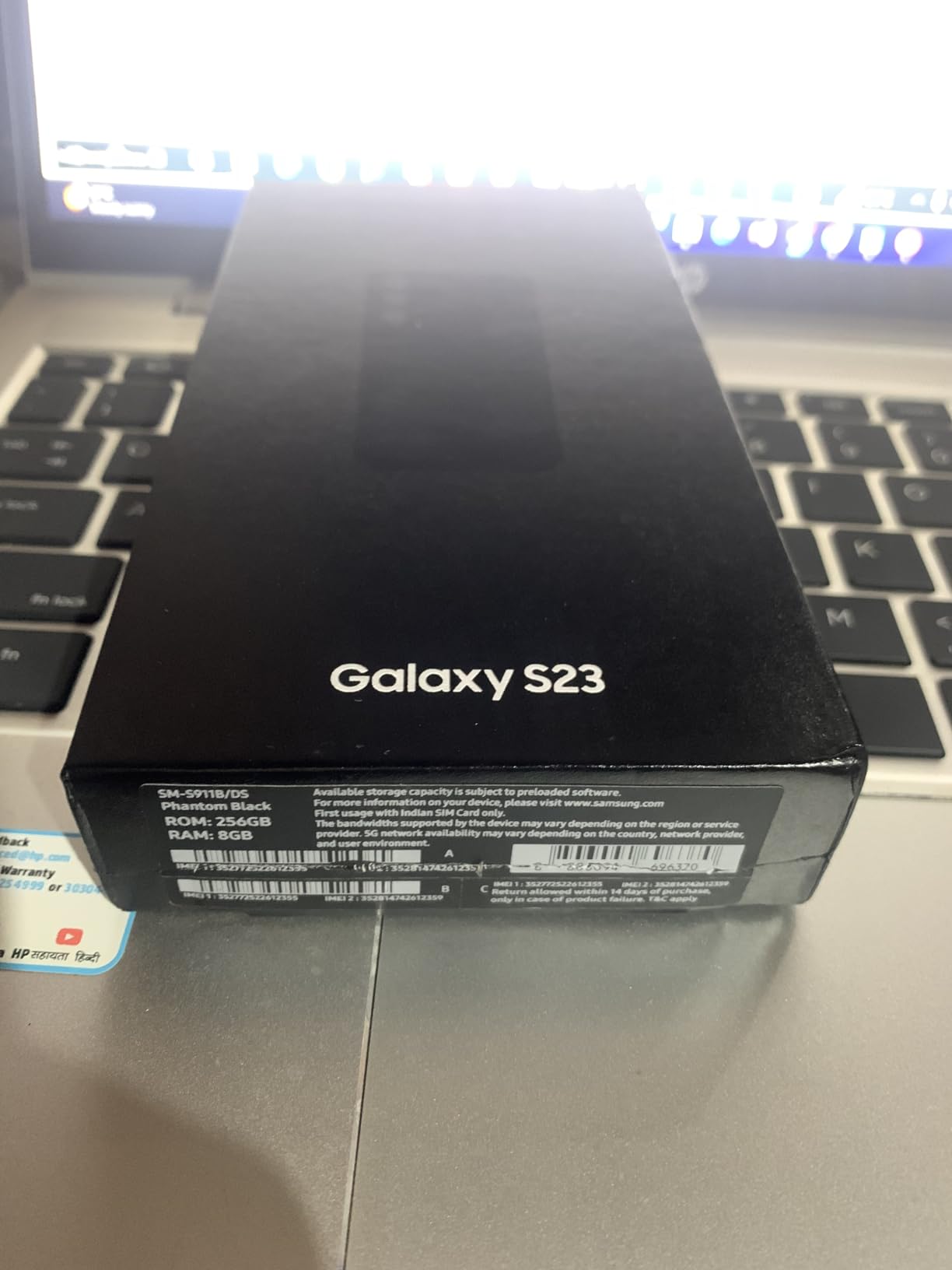 Samsung Galaxy S23 5G Smartphone 256 GB 15.5 cm (6.1 inch) Phantom ...