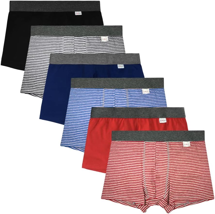 ZAGA Boxer Corto Ropa Interior para Hombre para Hombre : Amazon.com.mx ...