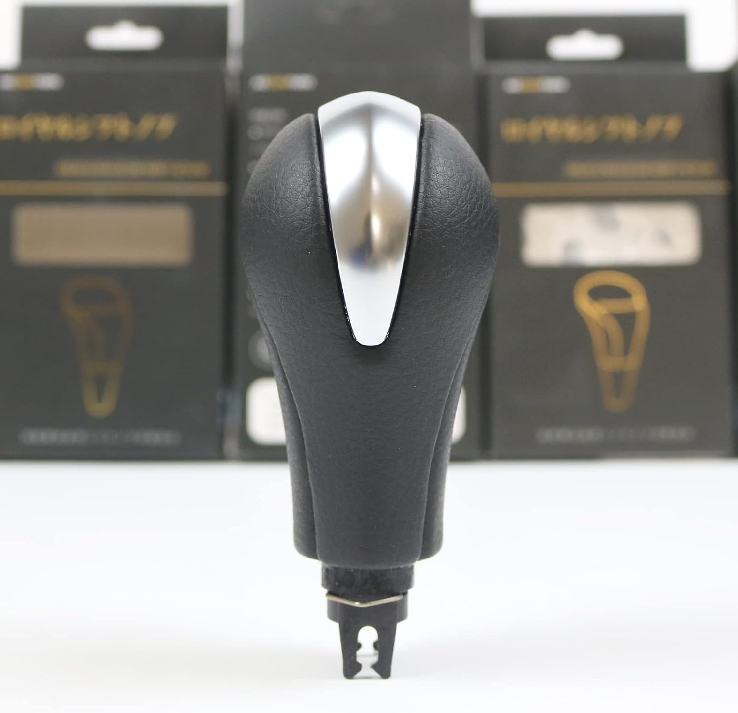 Amazon.com: Black Leather Gear Shift Knob for Nissan Infiniti G25 G37 ...