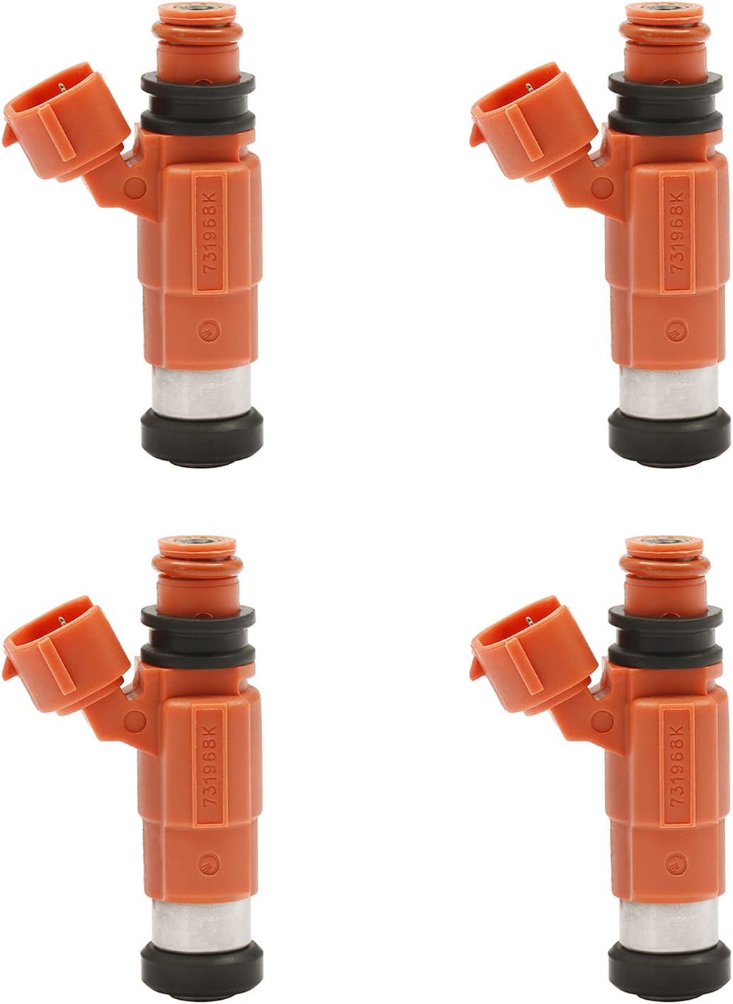 Amazon.com: Fuel Injector 4 Holes 4Pcs | Replacement for Yamaha ...