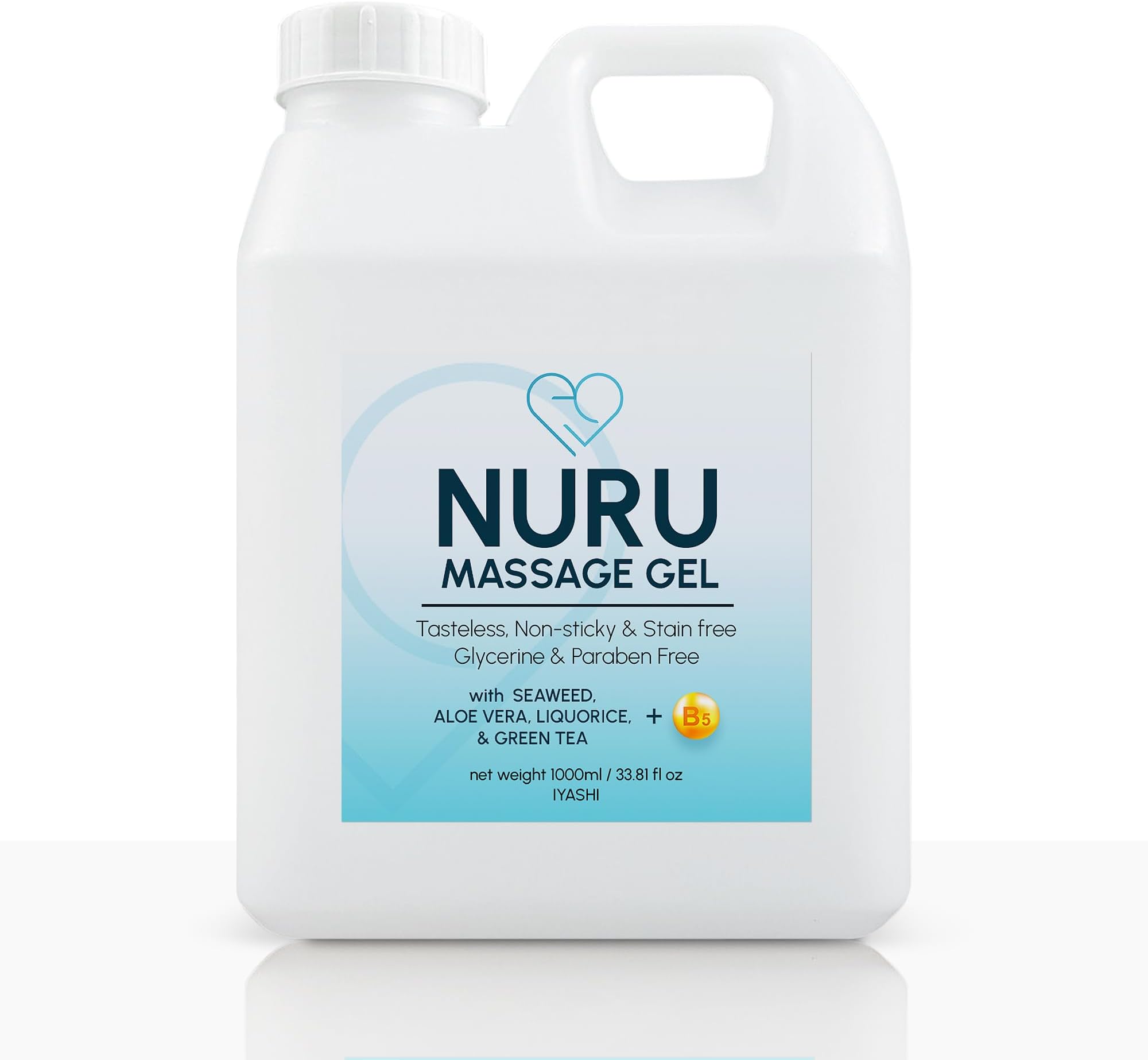 Amazon.com: Nuru Massage Therapy Gel | Colorless, Tasteless, Stain-Free ...