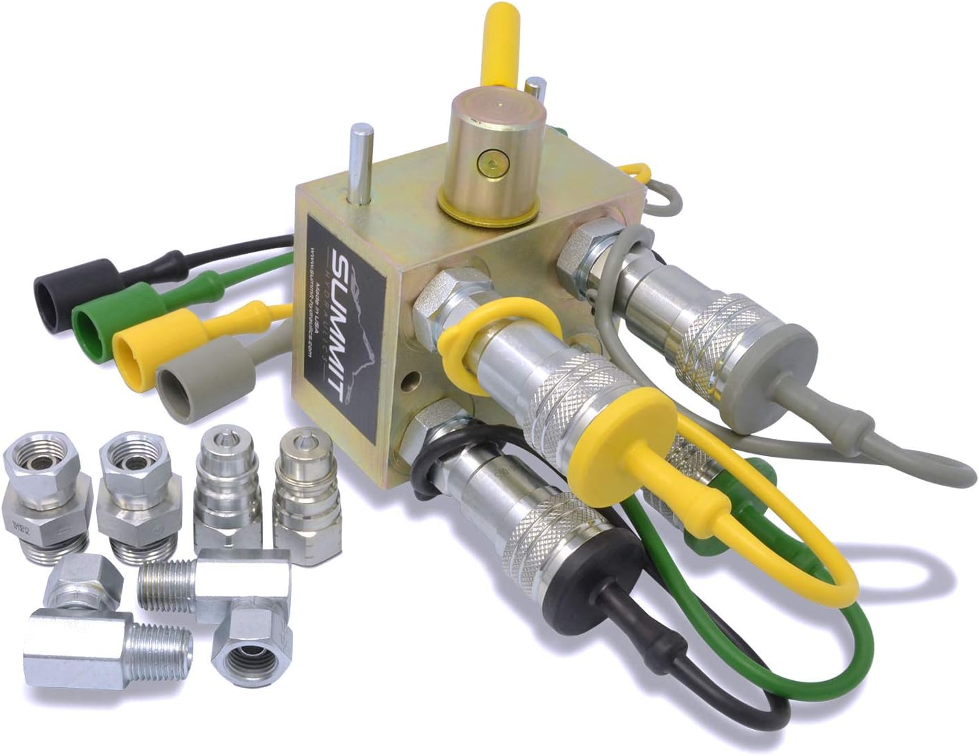 Amazon.com: Summit Hydraulics Manual Hydraulic Multiplier Diverter ...