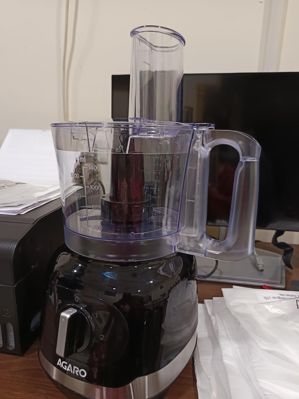 AGARO Grand Food Processor, Multi-functional Chopper, Grinder, Slicer ...