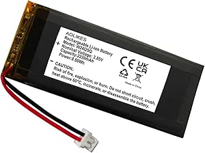 Amazon.com: AOLIKES 2220mAh Battery Replacement for Redragon K530 Pro ...