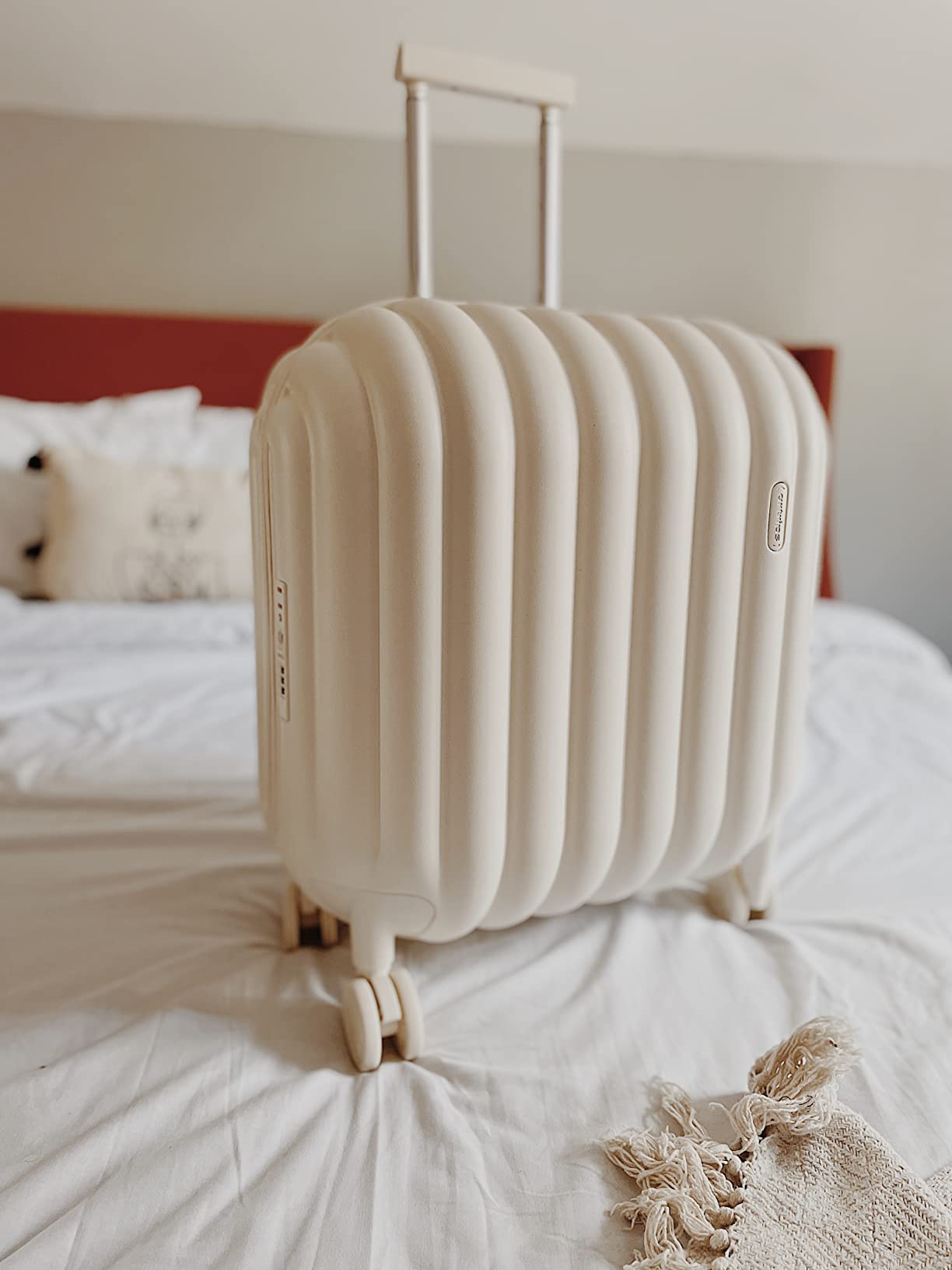 $23/mo - Finance Artrips Hardside Lightweight Carry-on Luggage - Bread ...