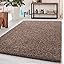 BPIL Shaggy Rugs Soft plain Thick Pile Large Small Antiskid Area Rug ...
