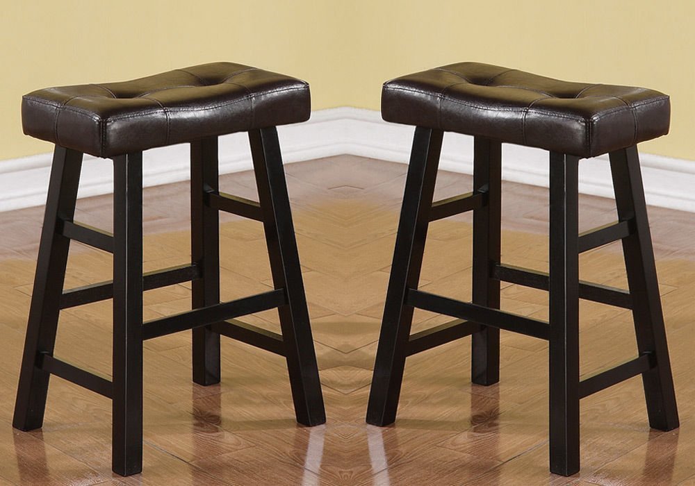 Amazon.com: Bobkona Mauro Country Series Counter Stool - 24"H - in ...