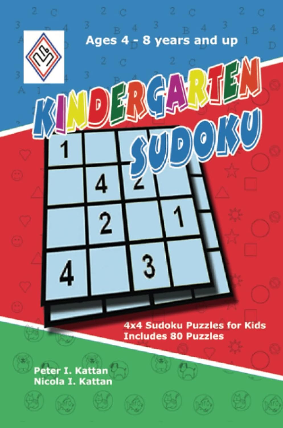 Amazon.com: Kindergarten Sudoku: 4x4 Sudoku Puzzles for Kids: 4x4 ...