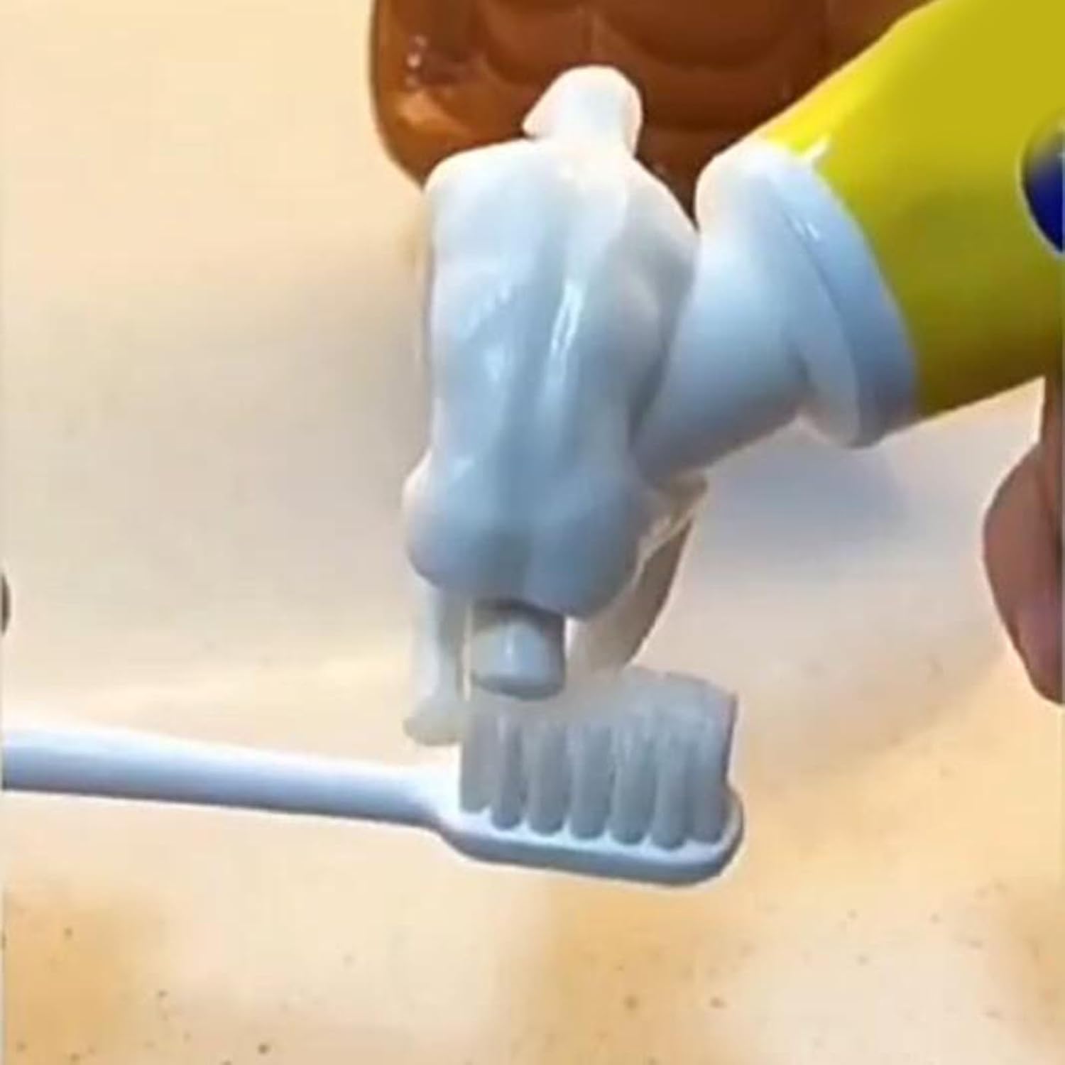 Amazon.com: Pooping Thinker Butt Toothpaste Topper, Funny Toothpaste ...