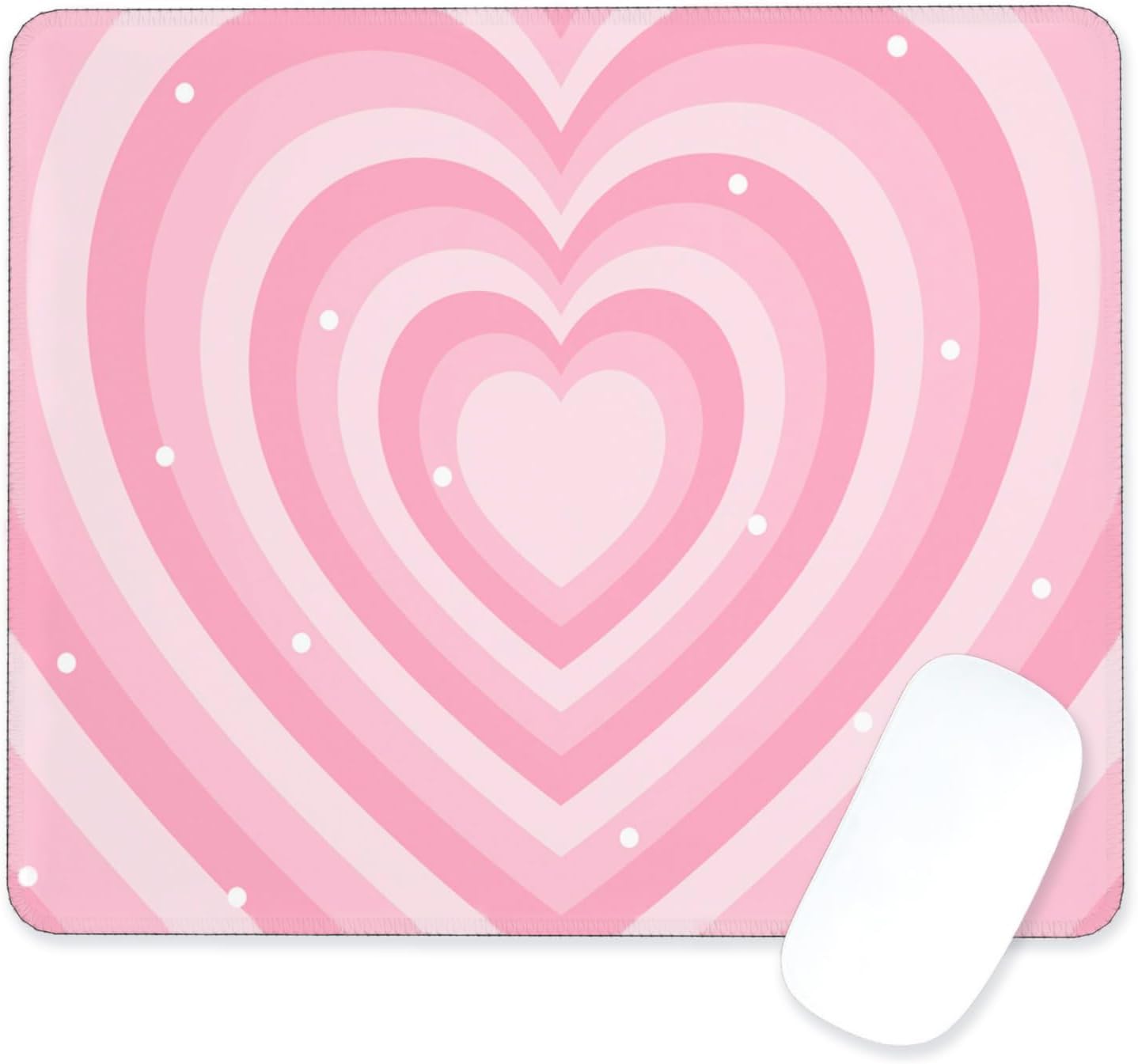 Amazon.com: QIYUHOY Coquette Trendy Pink Bow Mouse Pad,Pink Desk Mat ...