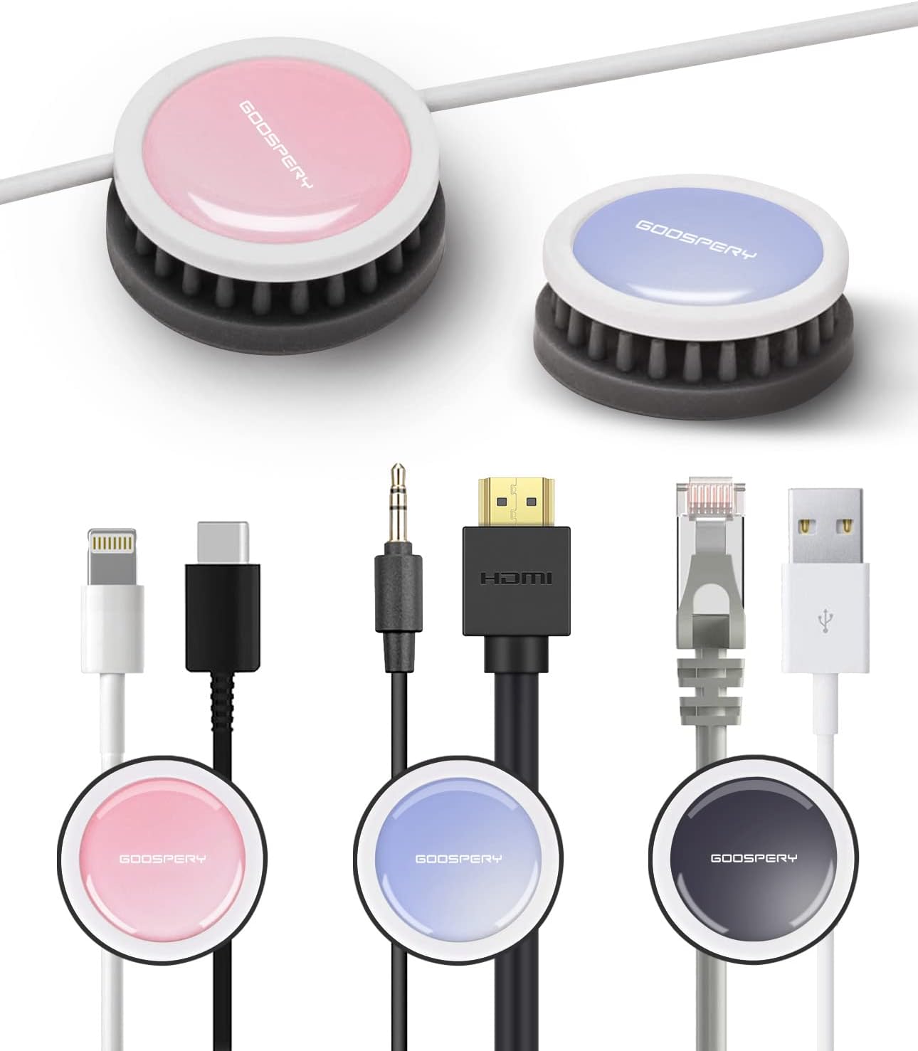 Amazon.com: Restards Cable Clips, 16 Pack Thump-up Design Adhesive Cord ...