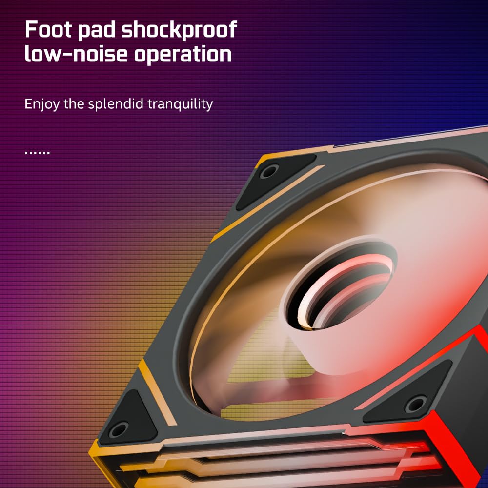 Snapklik.com : Prism 4 EX 120mm ARGB Reverse Case Fan,Infinity Mirror ...