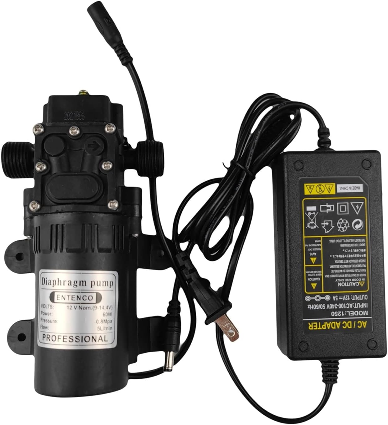 Amazon.com: Bomba de agua de diafragma autocebante 12V Micro Mini Water ...