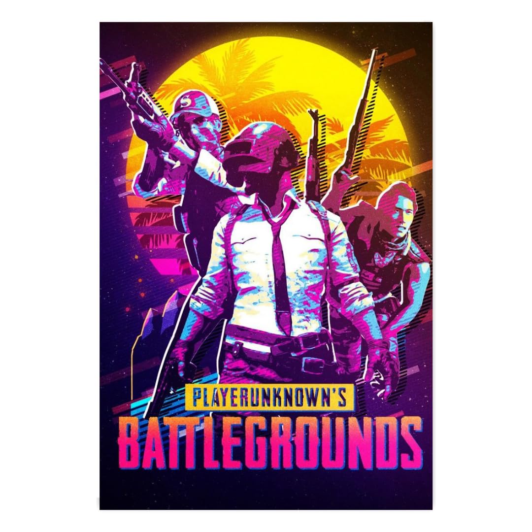 BGMI | Game Posters for Wall | A3 and A4 sizes | 400 GSM Paper | Gloss ...