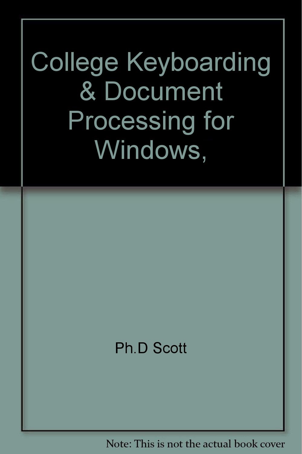 College Keyboarding & Document Processing for Windows, Soloution Keys ...