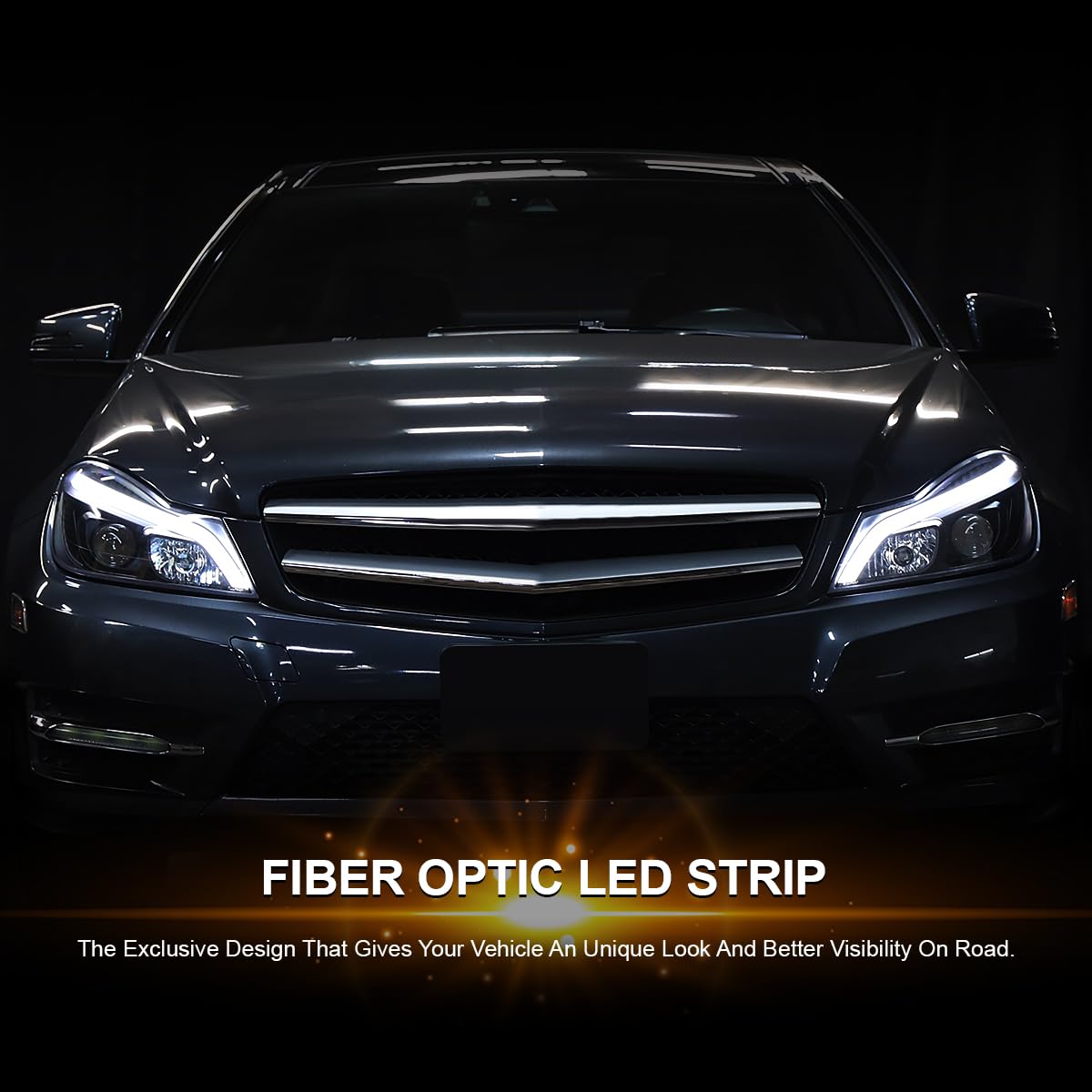 Spec-D Projector Headlights Mercedes C250 C300 C350 (08-11), 40% OFF