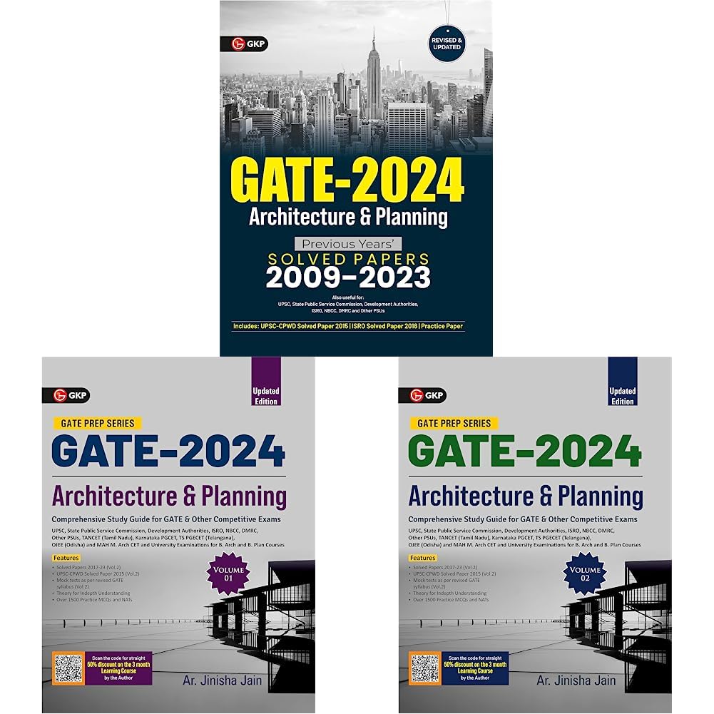 Buy GATE 2024 Architecture & Planning Combo Book Online at Low Prices ...