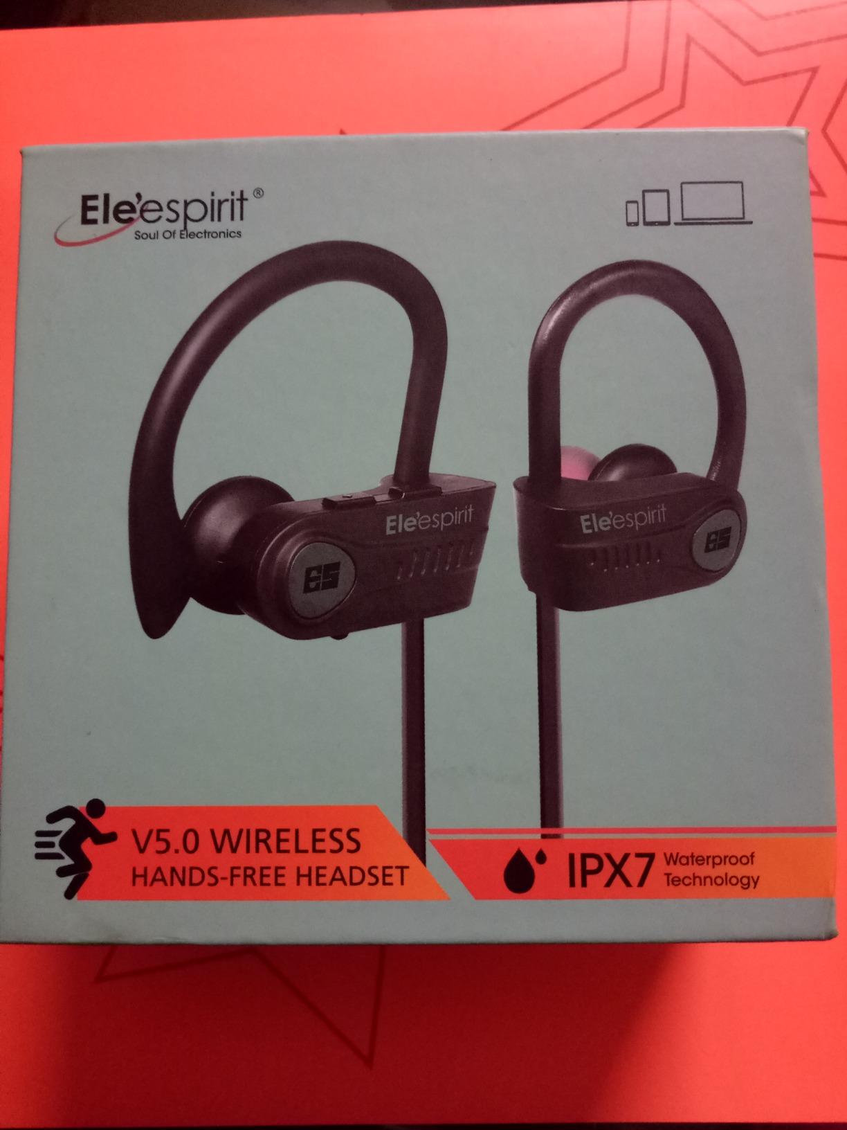 Ele'espirit 7.5 Wireless Bluetooth Earphones (in-Ear Headphones ...