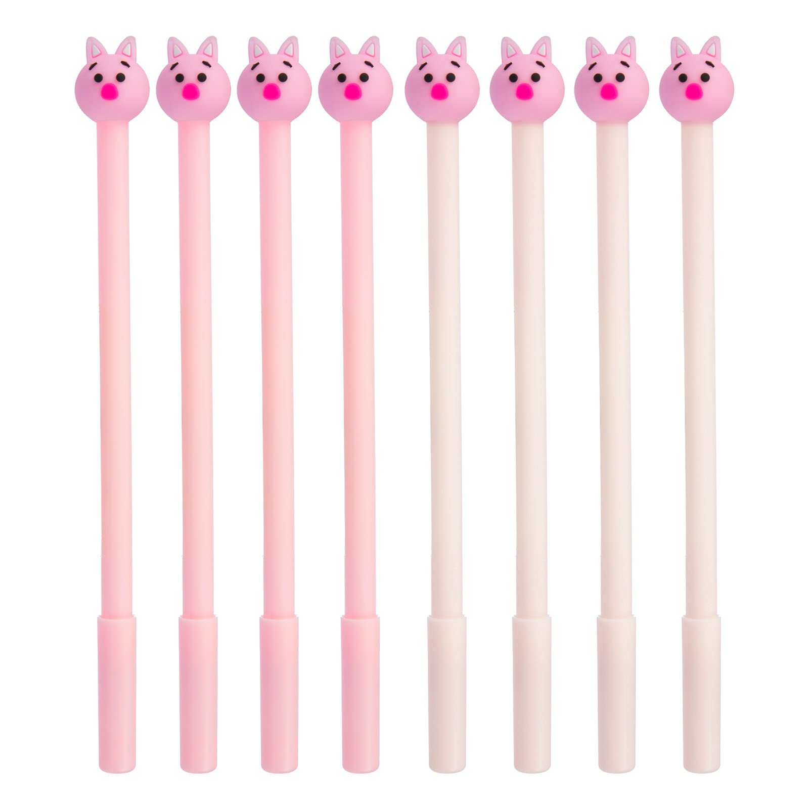 Amazon.com: GOOTRADES 8 Pack Cute Pig Writing Gel Ink Pen for Office ...