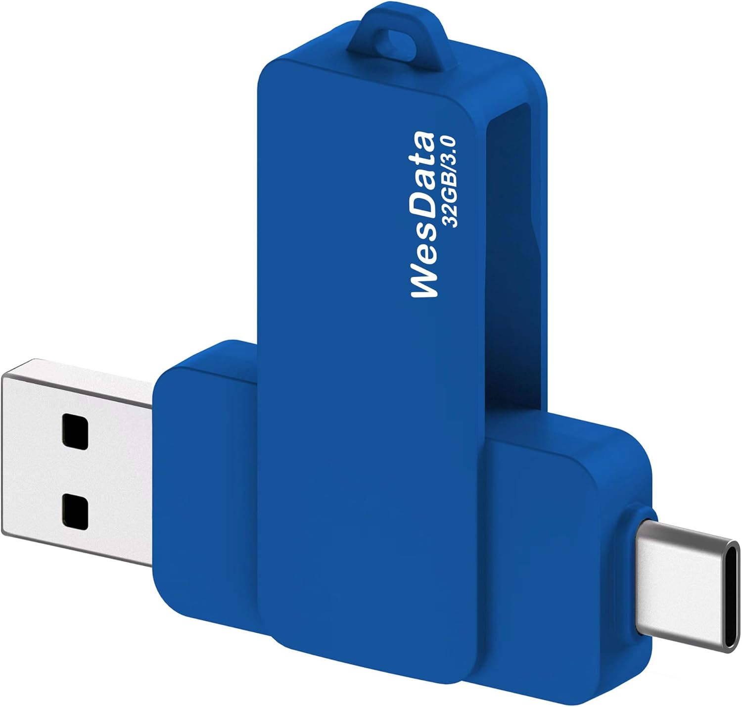 Amazon.com: WesData 32GB 3.0 USB C Flash Drive with Type C and Type A ...