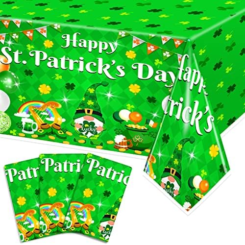 Amazon.com: Gatherfun St. Patrick's Day Party Supplies - Irish Themed Lucky Shamrock Plastic ...