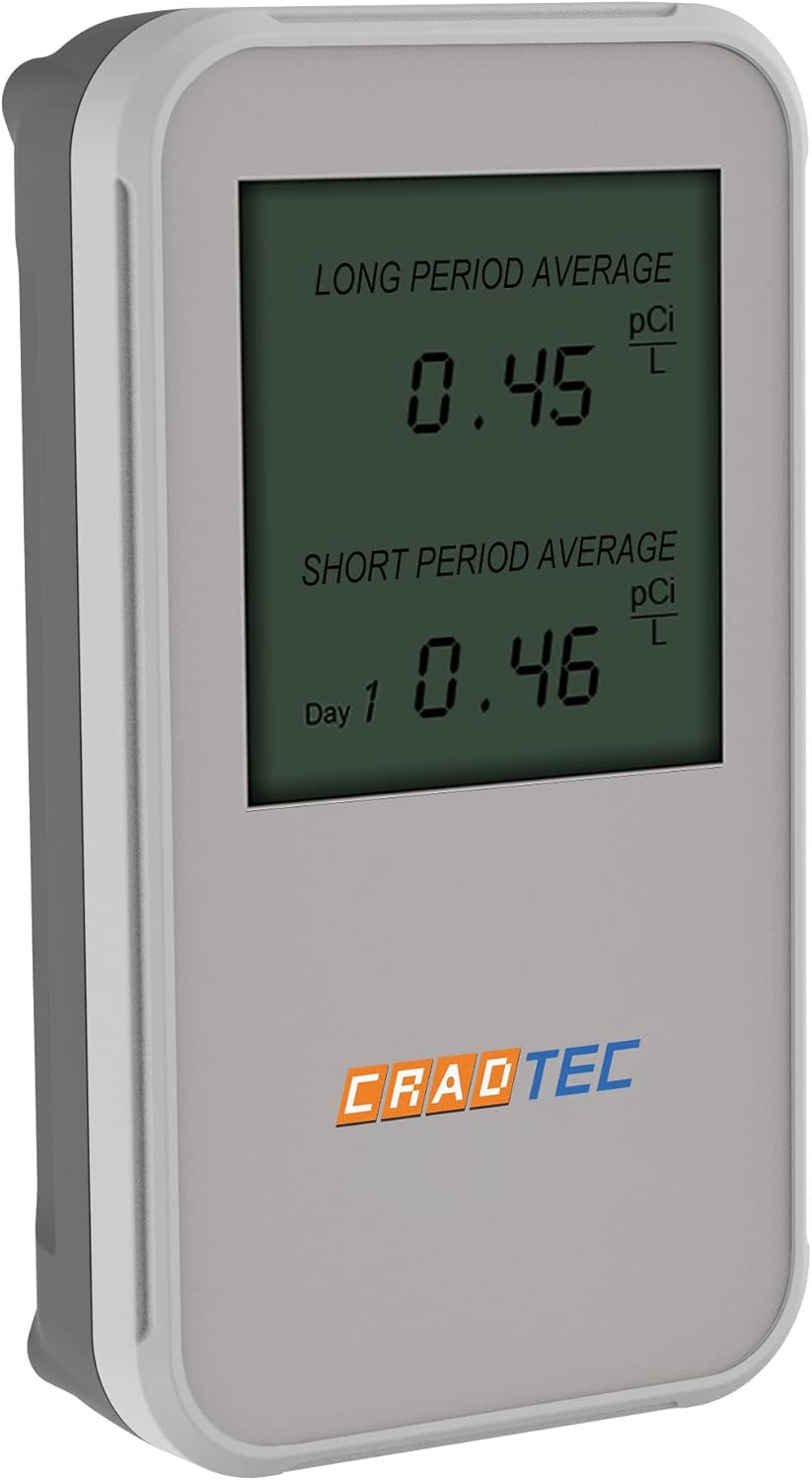 Amazon.com: CRADTEC Smart Radon Detector, Radon Detector for Home ...