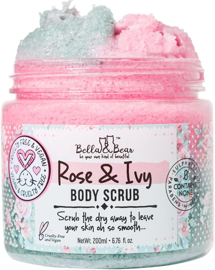 Amazon.com : Bella & Bear Pineapple Body Scrub Exfoliator - Vegan ...