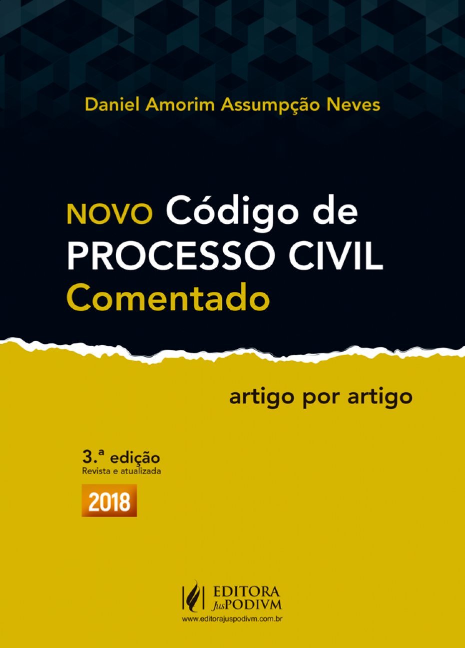 Novo Código de Processo Civil Comentado: Artigo por Artigo | Amazon.com.br