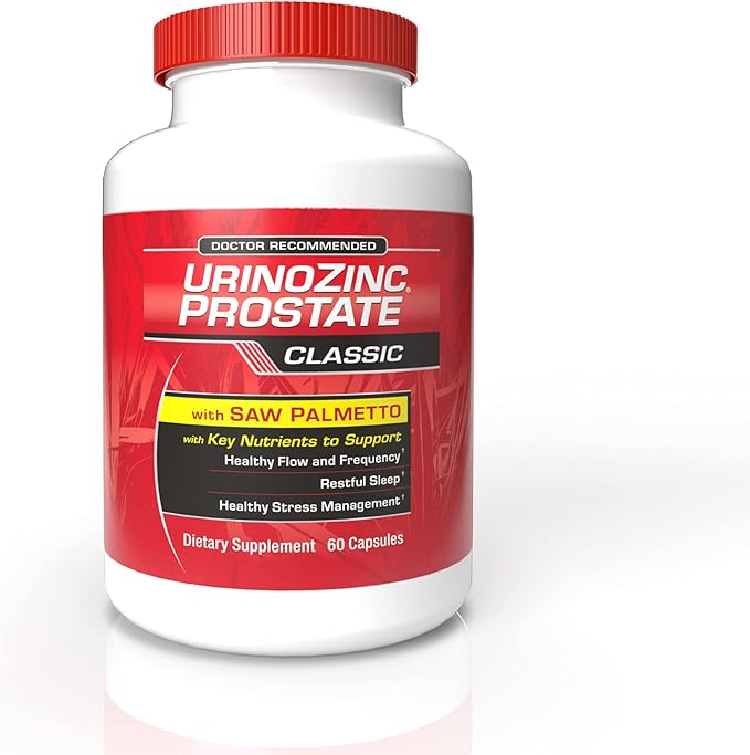 Amazon.com: Urinozinc Classic Prostate Supplement, Doctor Recommended ...