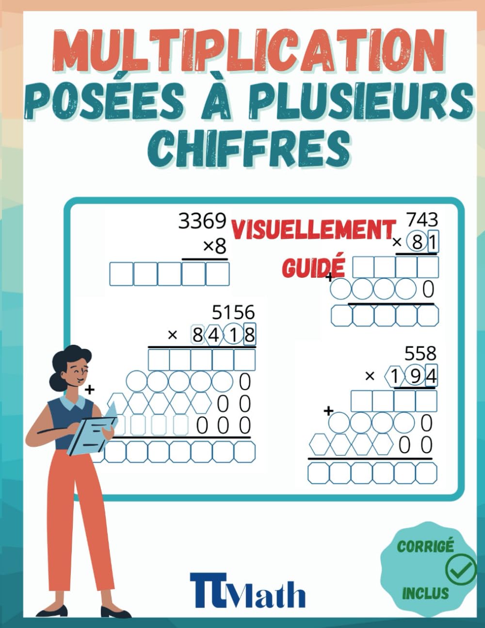 96 Jours Dexercices De Multiplications Posees A Plusieurs Chiffres ...