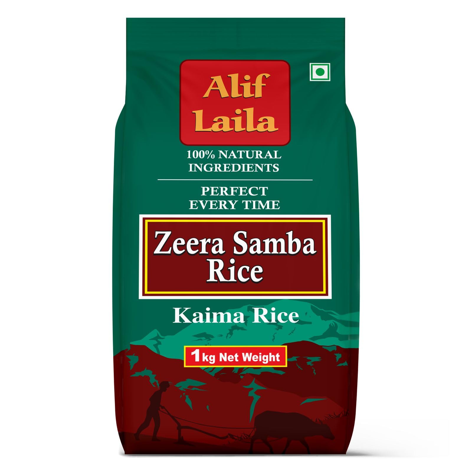 DOUBLE DEER Alif Laila - Zeera Samba - Kaima Rice 1Kg : Amazon.in ...