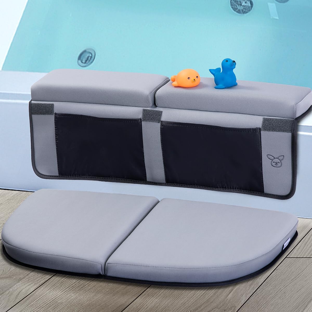 Amazon.com: Skip Hop Baby Bath All-in-One Elbow Saver and Kneeler, Moby ...