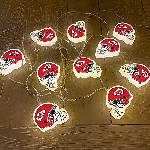 Snapklik.com : NFL Kansas City Chiefs LED Helmet String Lights