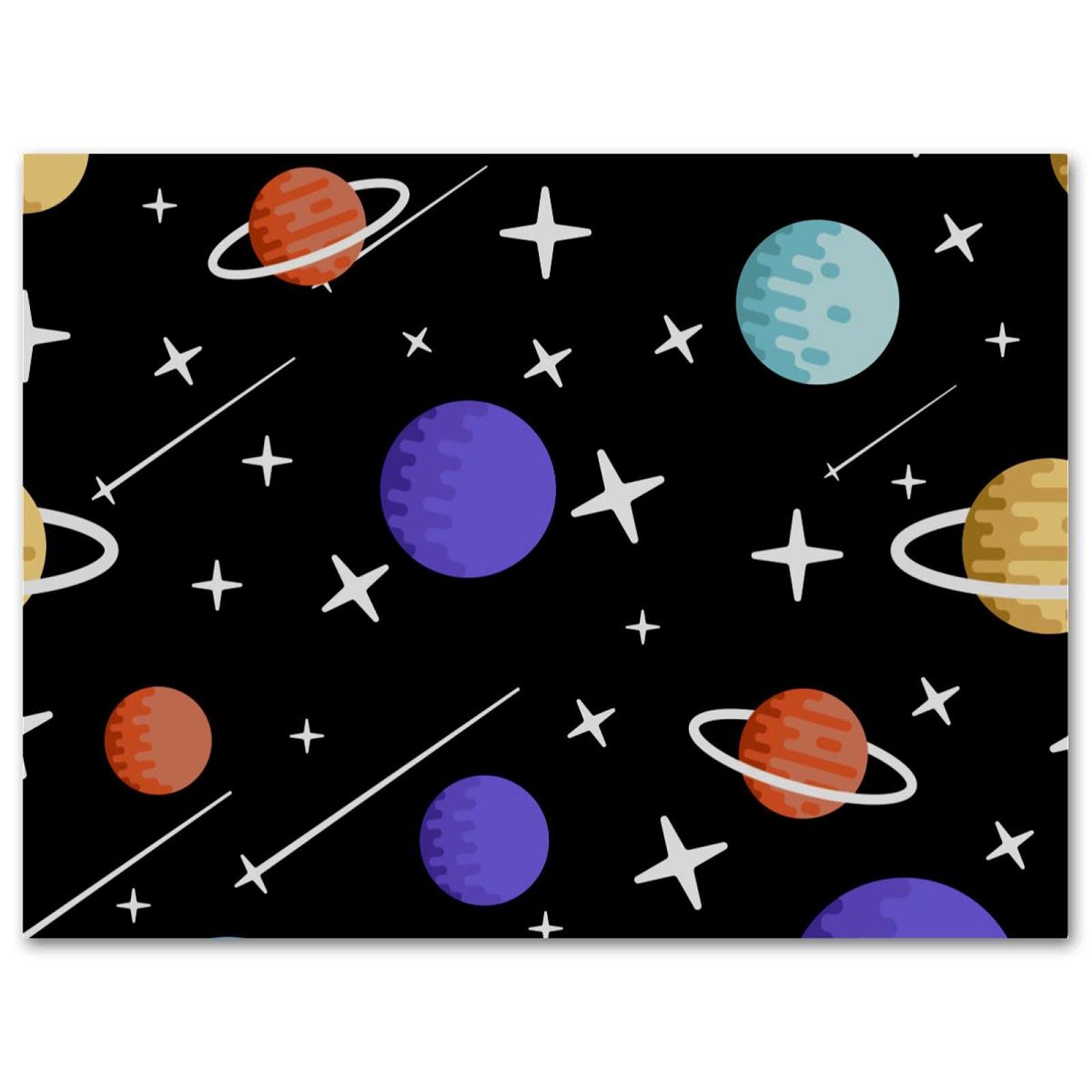 Cartoon Planets And Stars