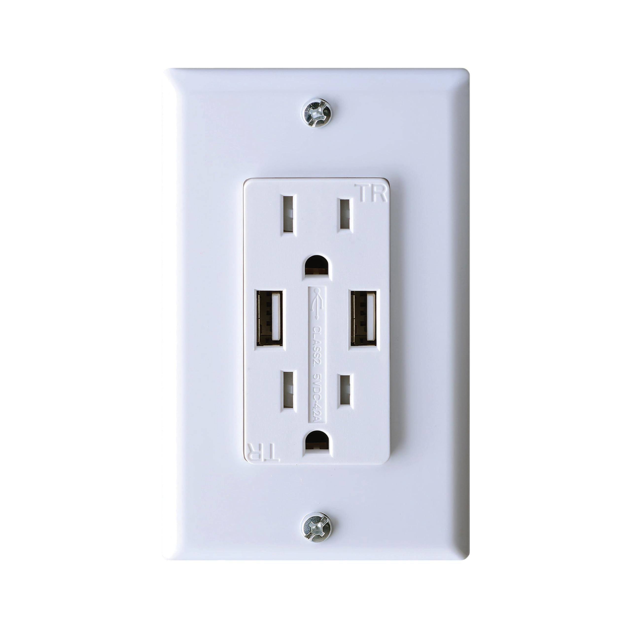 Amazon.com: RV Designer S850 Dual AC Outlet with Cover & 2 USB Charging ...