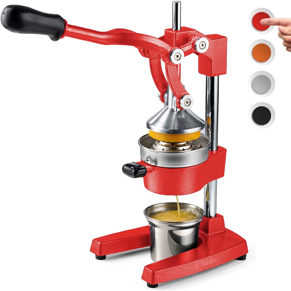 Amazon.com: CO-Z Hand Press Juicer Machine, Manual Orange Juicer and ...