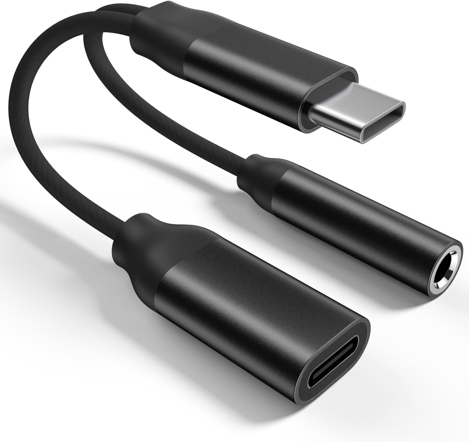 UGREEN Adaptateur Magnétique USB C vers Jack 3.5mm 2 en 1 Adaptateur ...