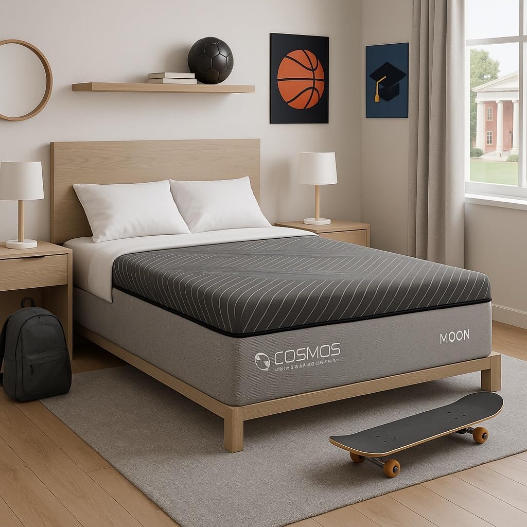 Amazon.com: MOON QS HYBRID CORE 12" Mattress - Ergonomic Support, Cozy ...