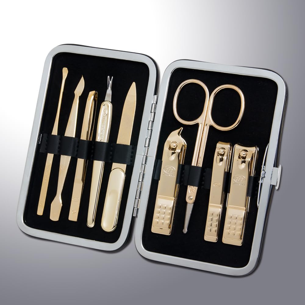 Amazon.com : Three Seven (777) Travel Manicure Grooming Kit Nail ...